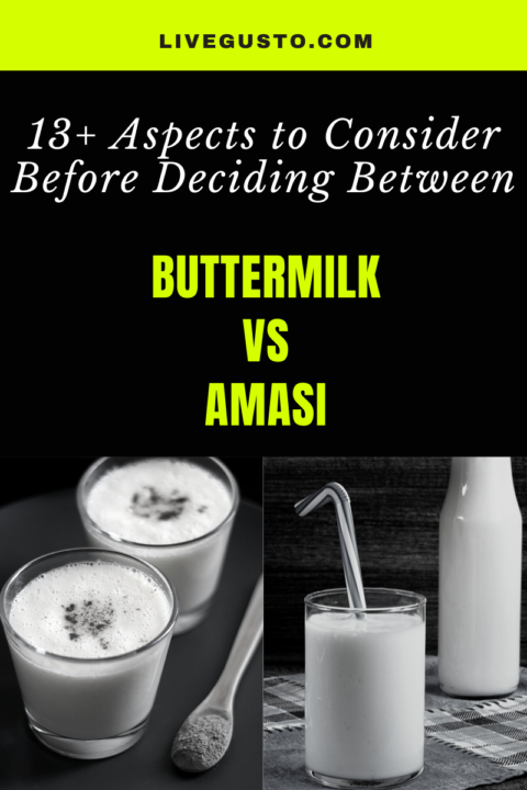 Buttermilk versus Amasi - How Do They Differ?