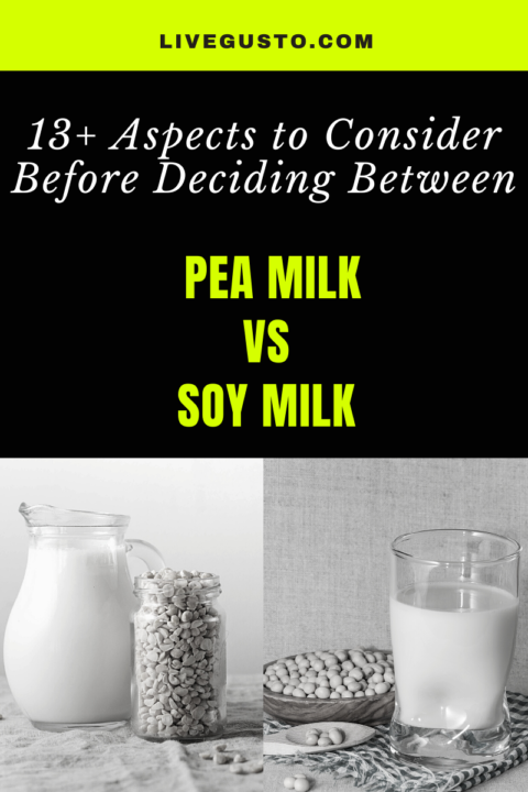 Pea Milk Versus Soy Milk: More Nutritious Choice?