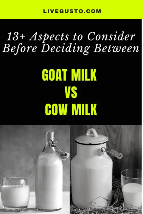 Goat Milk Versus Cow Milk: What to Pick & Why?